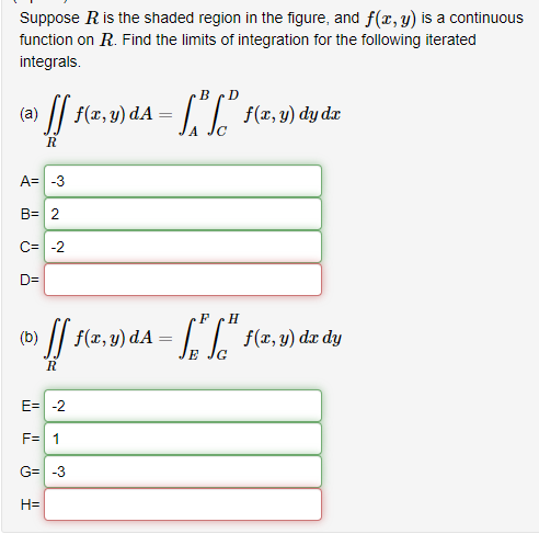 Solved Suppose R ﻿is the shaded region in the figure, and | Chegg.com