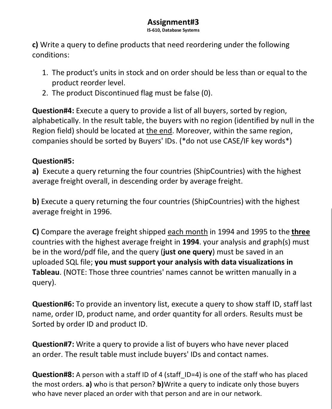 You must Upload one Word/PDF file including your | Chegg.com