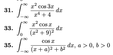Solved In Exercises 20–38 use a contour integral to evaluate | Chegg.com