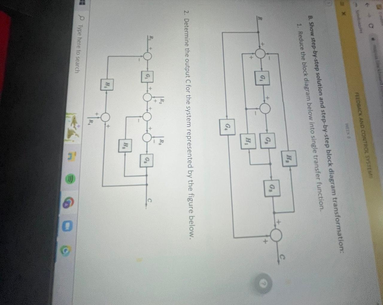 Solved B. Show step-by-step solution and step-by-step block | Chegg.com