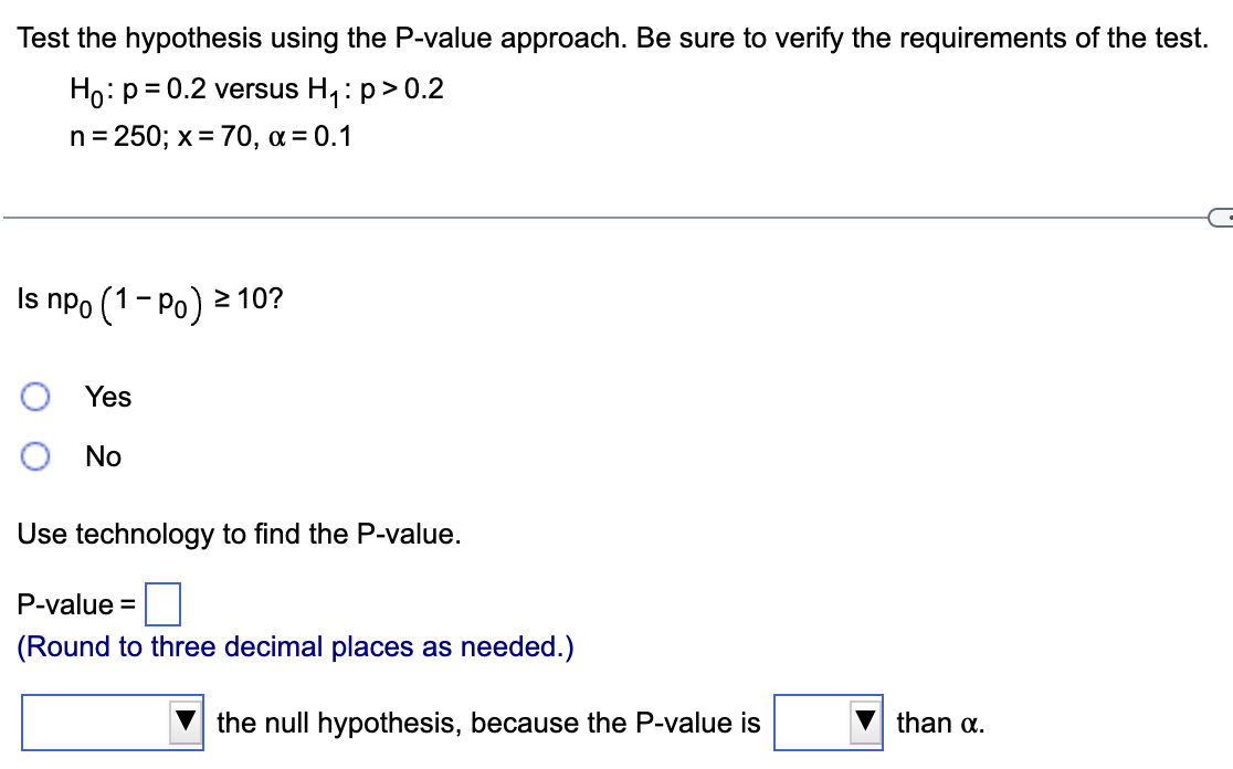 Solved Test the hypothesis using the P-value approach. Be | Chegg.com