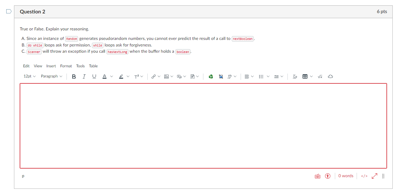 Solved True or False. Explain your reasoning. A. Since an | Chegg.com
