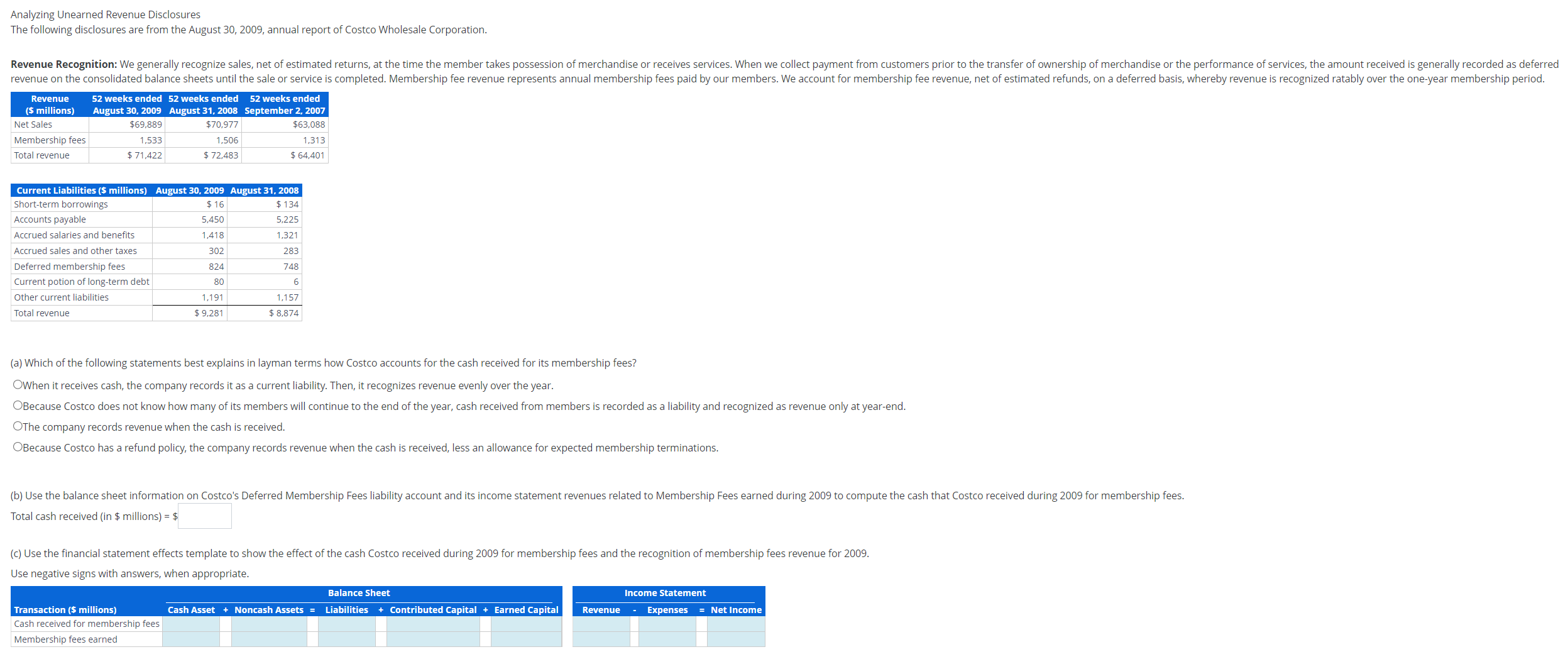 Solved (a) Which of the following statements best explains | Chegg.com