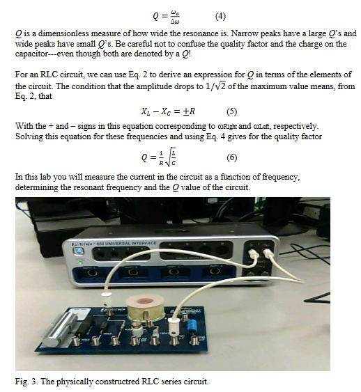 Solved A graph of output current versus time for RLC circuit | Chegg.com