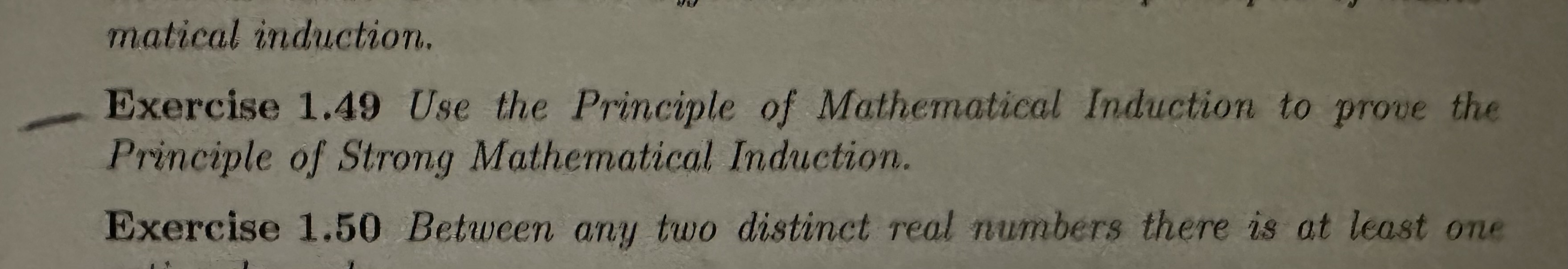Solved matical induction. Exercise 1.49 Use the Principle of | Chegg.com