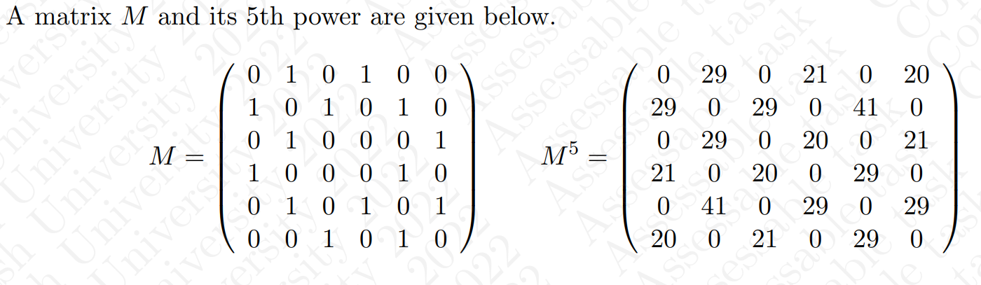 Solved Let G be the graph with vertex set { V1, V2, V3, V4, | Chegg.com