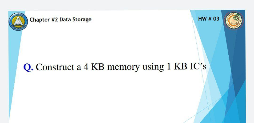 Solved کليه و Chapter #2 Data Storage HW # 03 ano Q. | Chegg.com