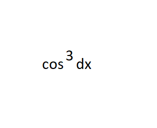 Solved 3 cos dx | Chegg.com