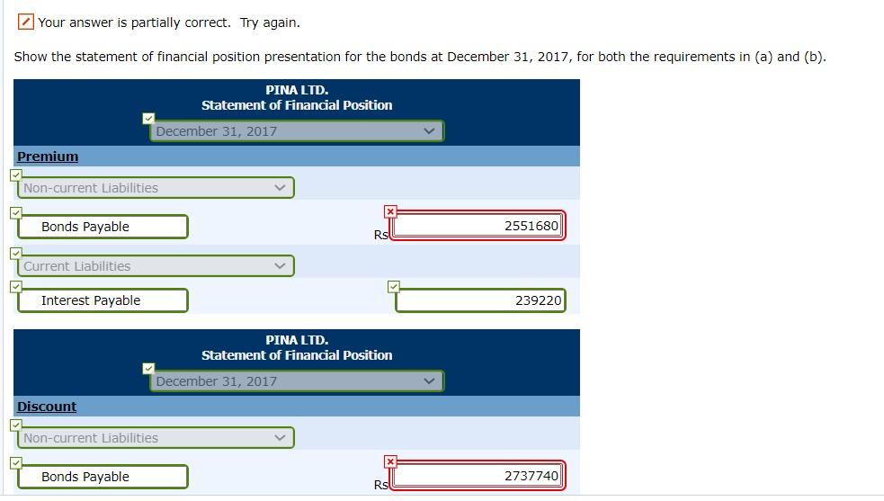 Solved Problem 10-9A (Part Level Submission) Pina Ltd. sold | Chegg.com