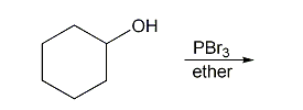 Solved ОН PBr3 ether | Chegg.com
