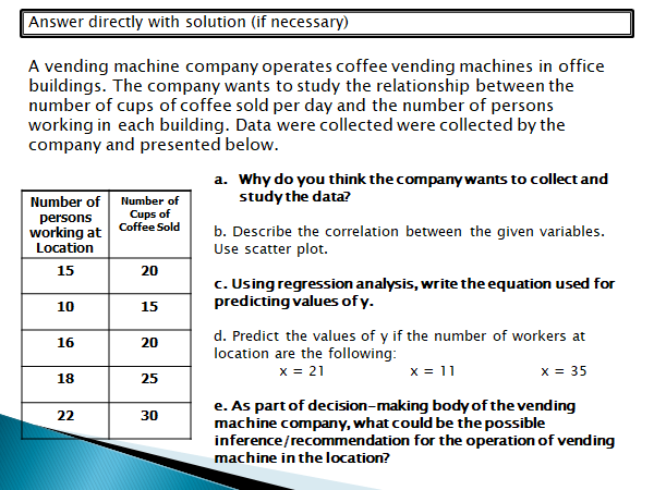 Solved Answer directly with solution (if necessary) A | Chegg.com