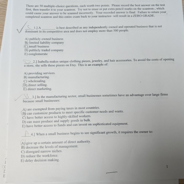 Solved There are 50 multiple-choice questions, each worth | Chegg.com