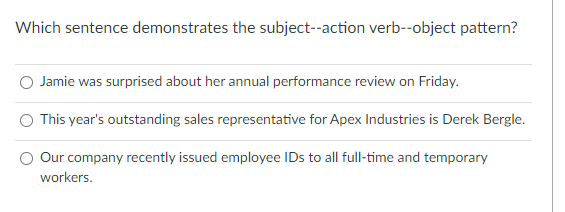 Solved Which of the following is an example of an acronym? | Chegg.com