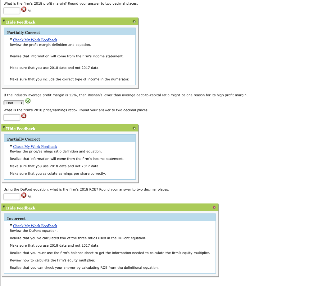Ratio analysis is important to understand and | Chegg.com