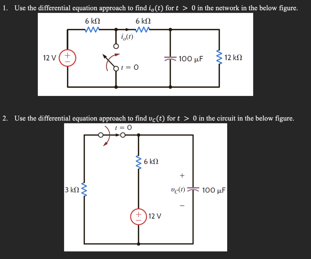 Solved 2. Use the differential equation approach to find | Chegg.com