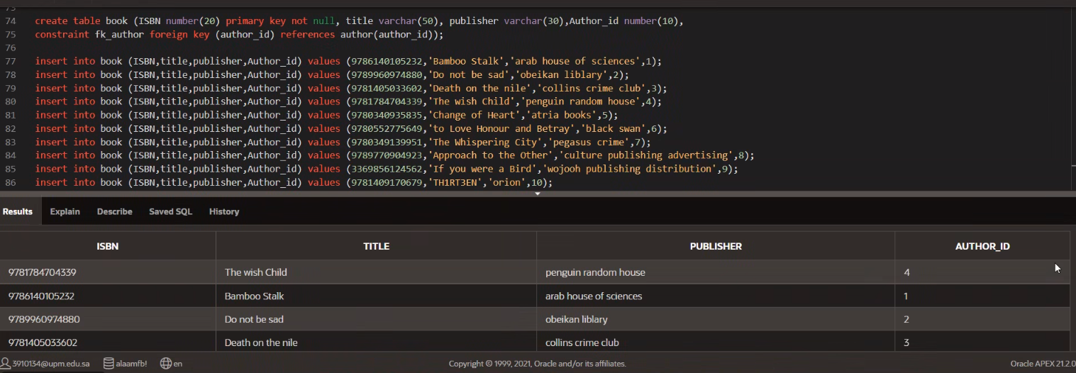 Solved 3.3 Create and evaluate SQL queries to retrieve and | Chegg.com