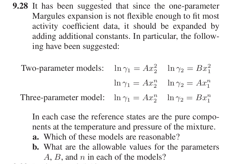 Solved 9.28 It has been suggested that since the | Chegg.com