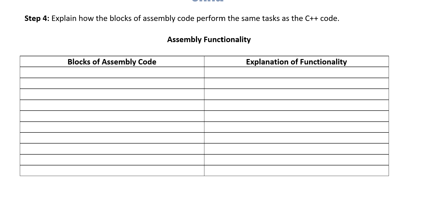 Solved Hello I need to explain these blocks of assembly code | Chegg.com