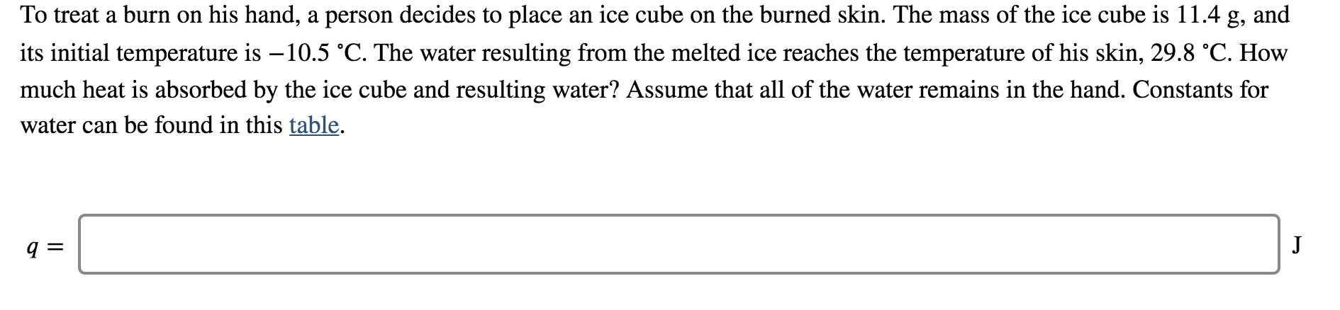 Solved Heat Transfer Heat-transfer constants for H20 at 1 | Chegg.com