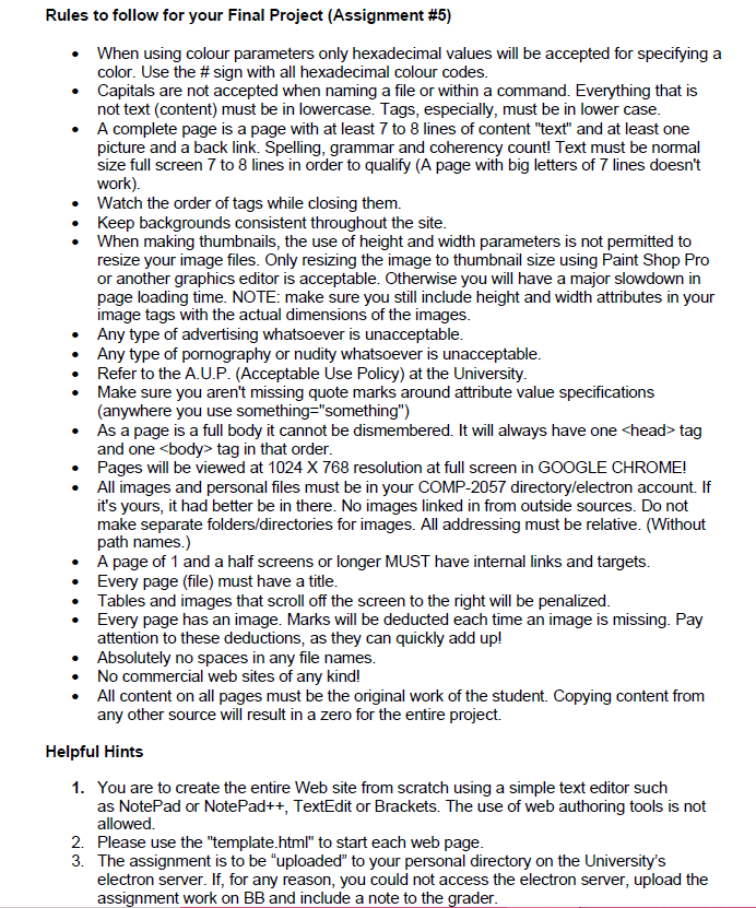 Solved This assignment will give you the opportunity to | Chegg.com