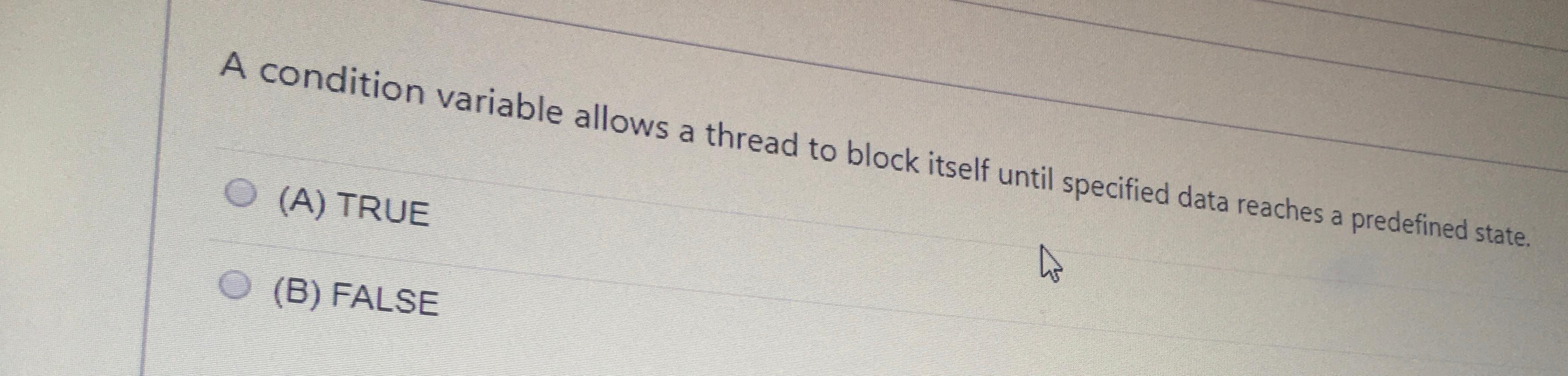 Solved When A Thread Calls Pthread Cond Wait Andc Am The