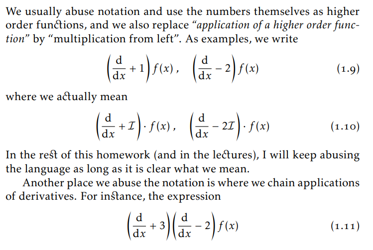 Solved We usually abuse notation and use the numbers | Chegg.com