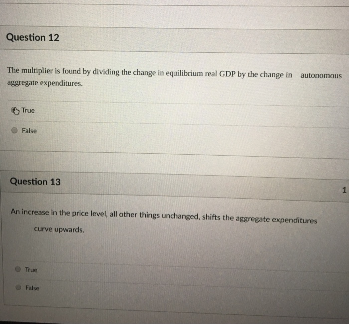 Solved False D | Question 13 1 pts An increase in the price | Chegg.com Solved False D | Question 13 1 pts An increase in the price | Chegg.com