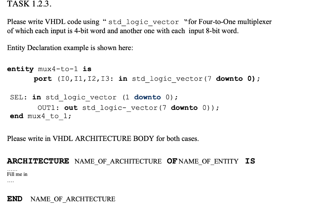 Library Ieee Use Ieeestdlogic1164all Entity 