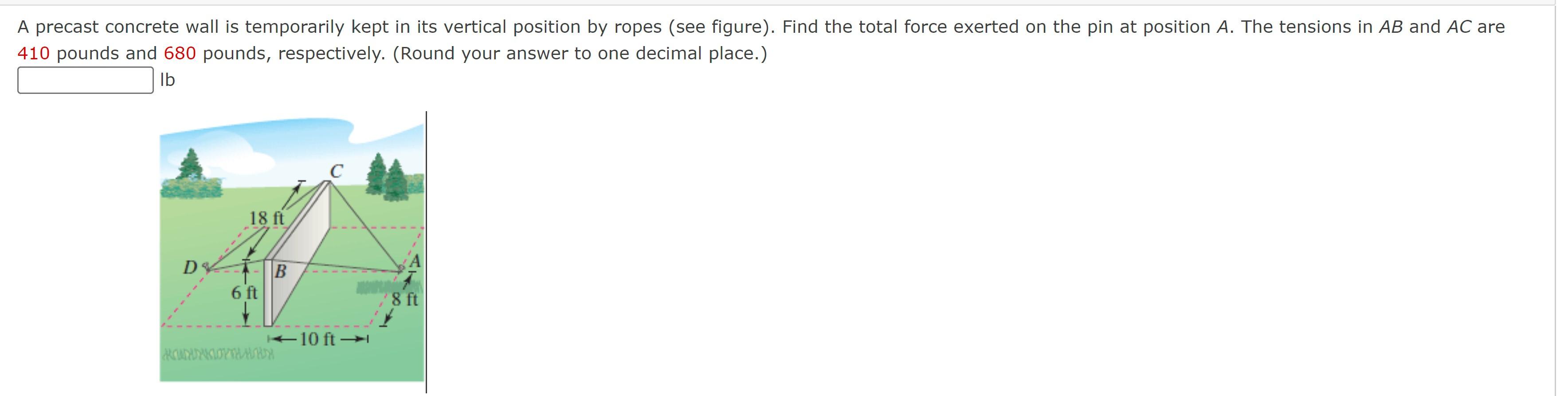 Solved 410 Pounds And 680 Pounds Respectively Round Your Chegg