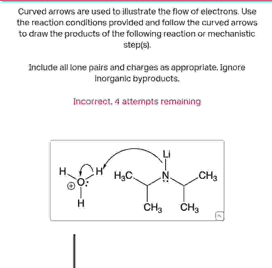 Solved Curved arrows are used to illustrate the flow of | Chegg.com