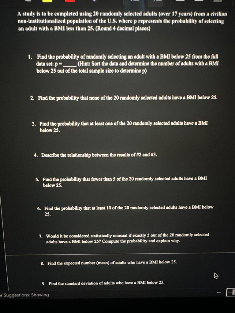 Solved Data set is on Statcrunch names Broome-body | Chegg.com