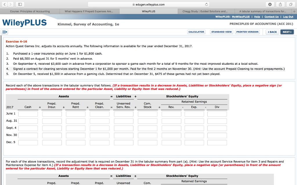 Solved: Edugen.wileyplus.com Course: Principles Of What Ha... | Chegg.com