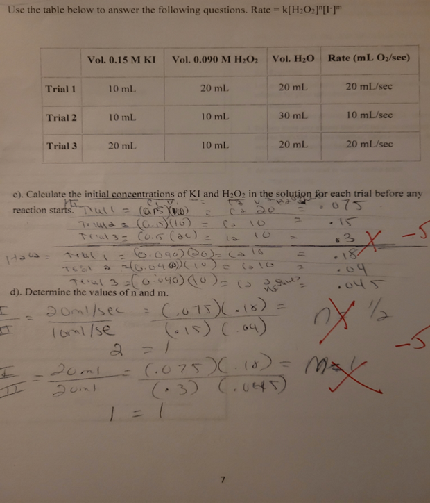 Solved Use the table below to answer the following | Chegg.com
