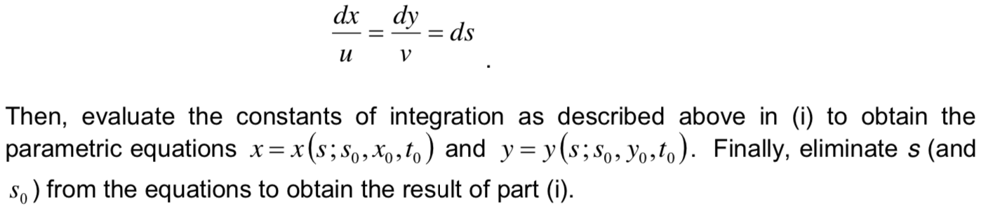 Solved Solve the following problems concerning streamlines, | Chegg.com