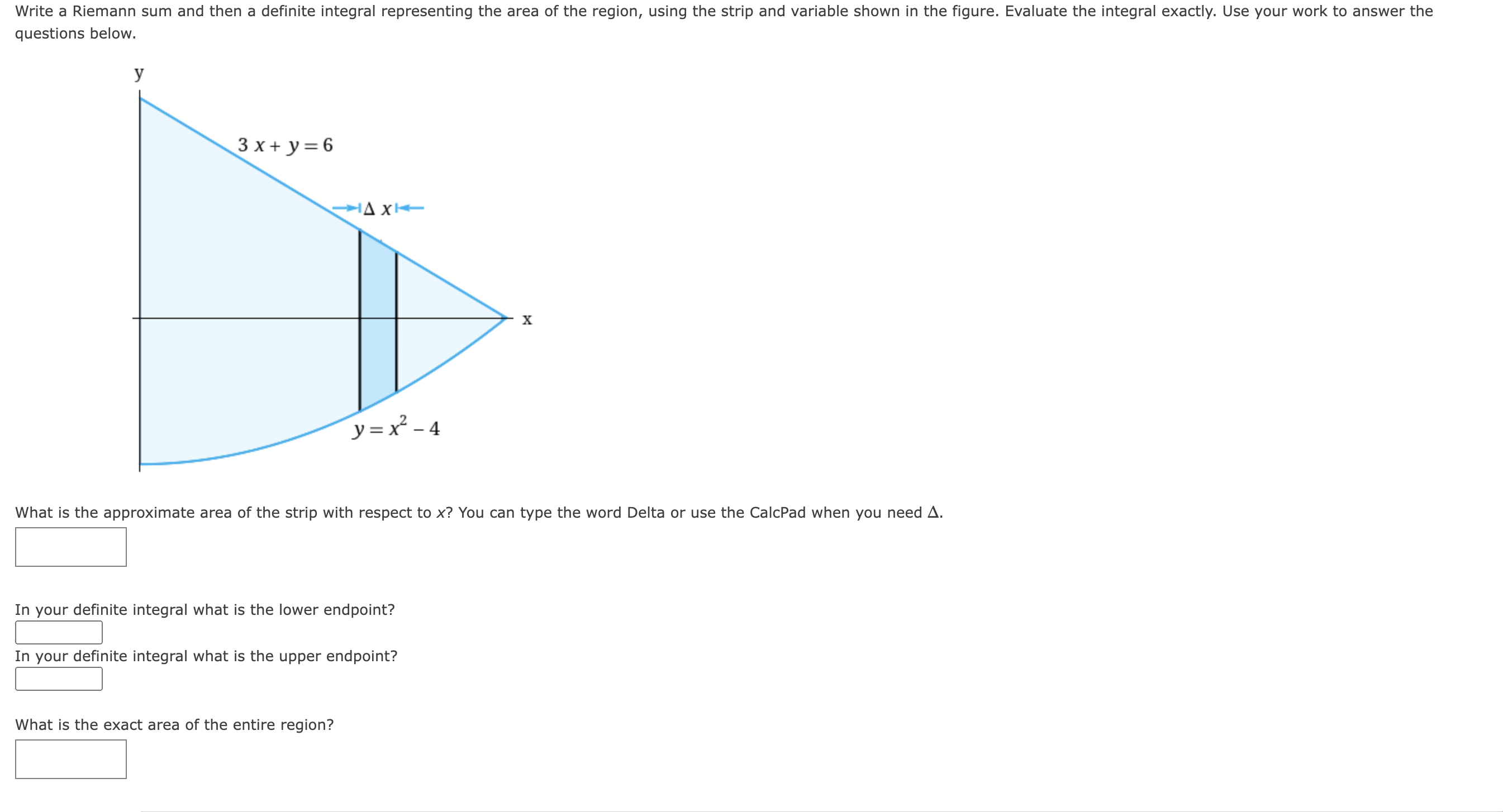 Solved What is the approximate area of the strip with | Chegg.com