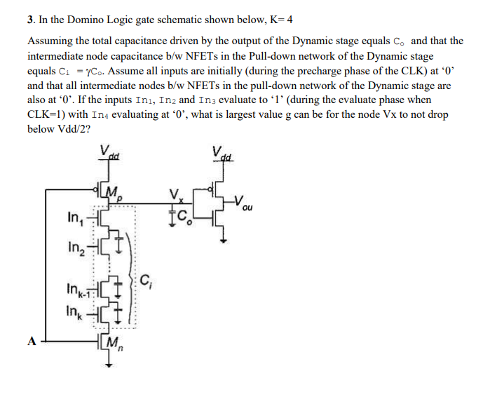 Solved Assuming the total capacitance driven by the output | Chegg.com