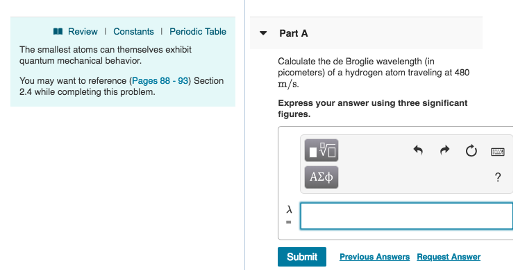 Solved Review | Constants Periodic Table PartA The smallest | Chegg.com