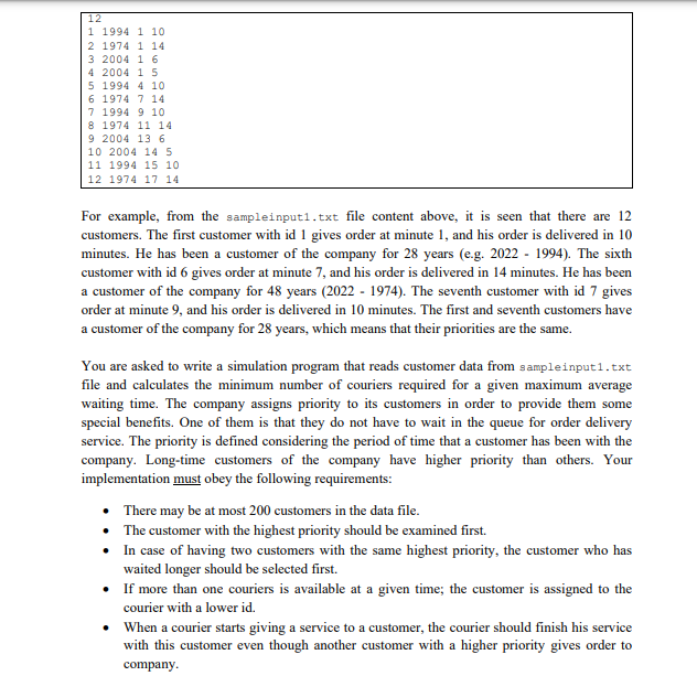 Solved The code must be completely original and in java | Chegg.com