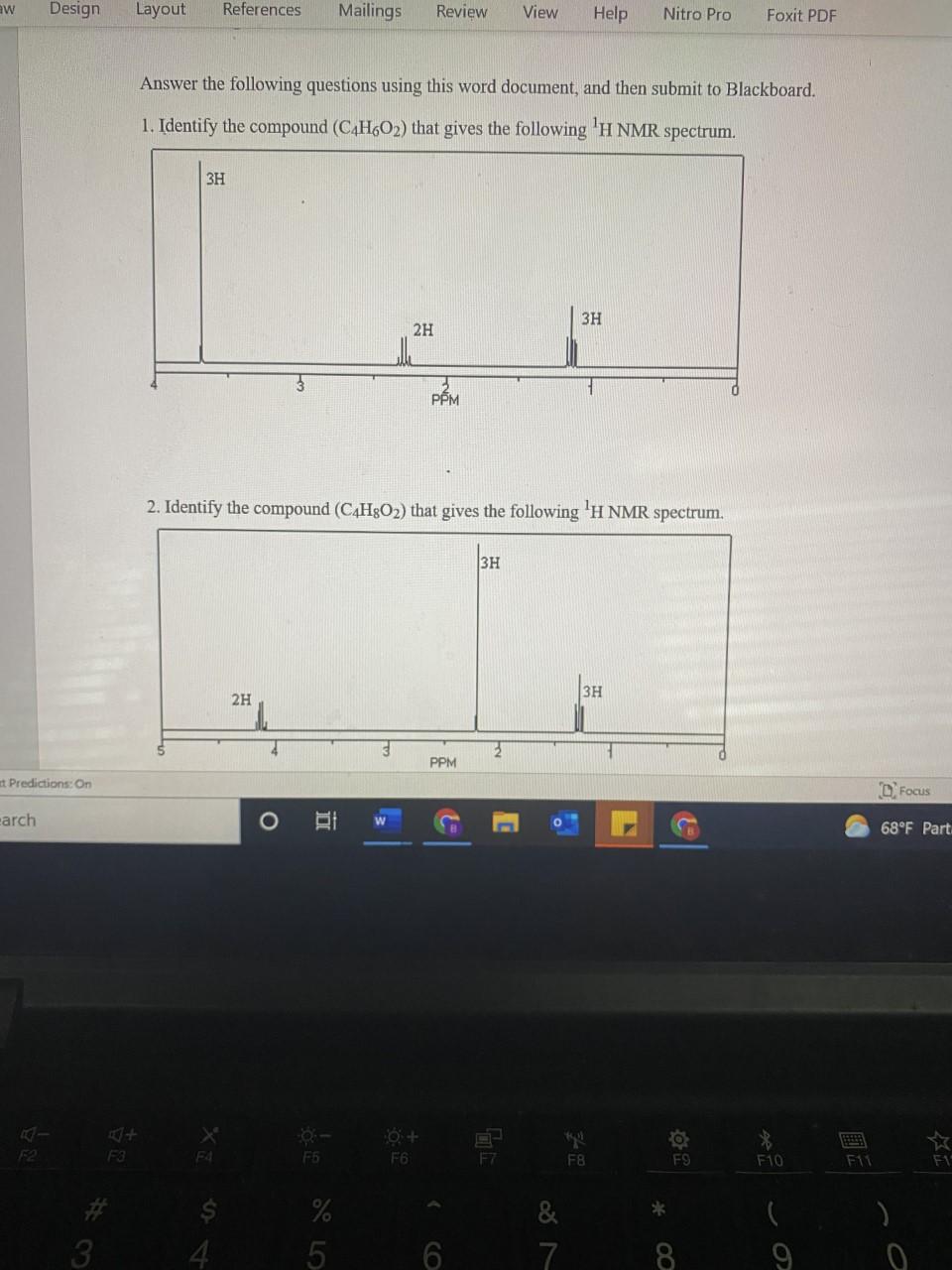 Solved aw Design Layout References Mailings Review View Help | Chegg.com
