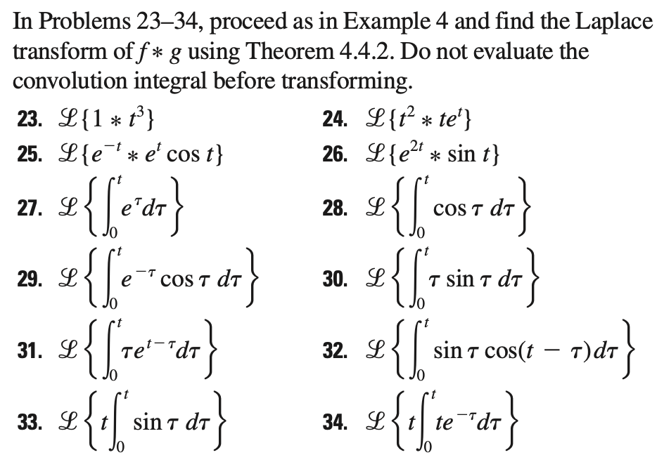 Solved In Problems 23–34, proceed as in Example 4 and find | Chegg.com