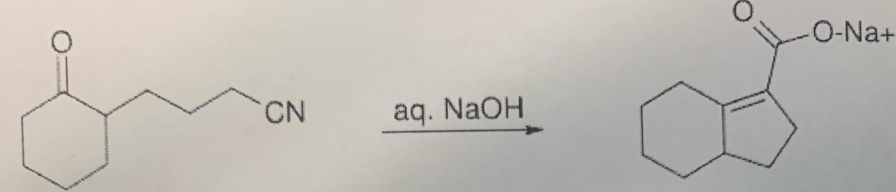 Solved Provide a reasonable, clear, complete rxn mechanism | Chegg.com