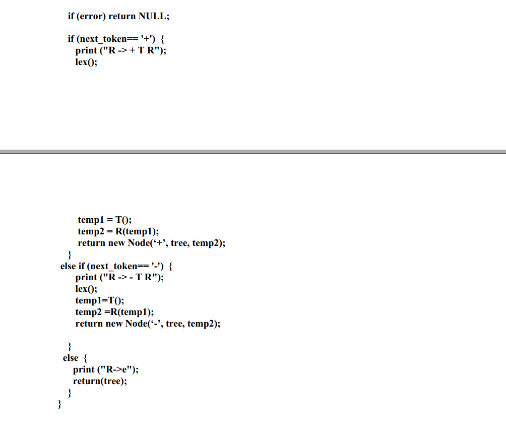 Now, we are going to generate an abstract syntax tree | Chegg.com