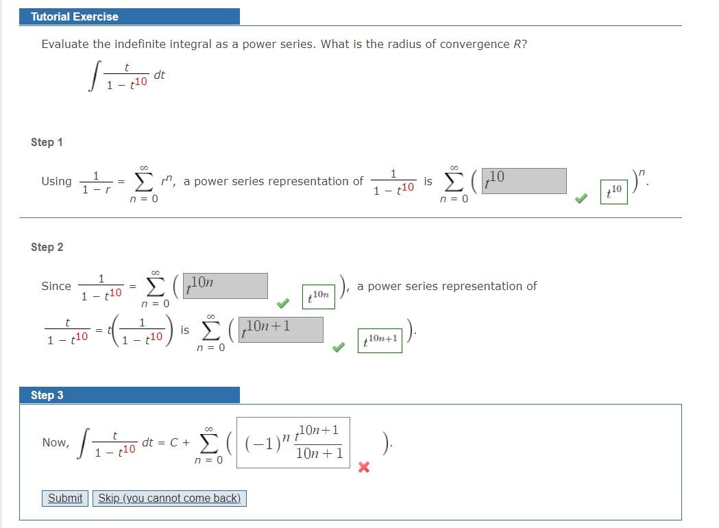 Solved Evaluate the indefinite integral as a power series. | Chegg.com