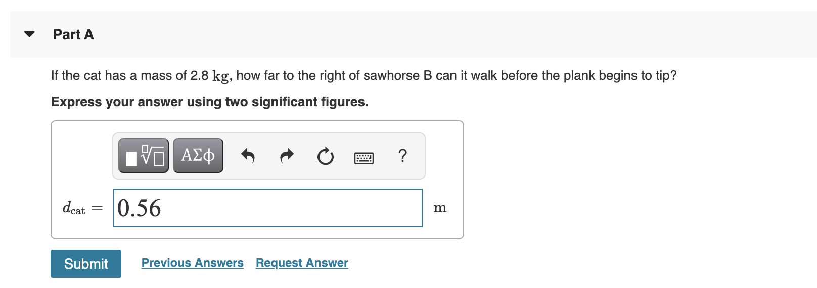 Solved Example 11-9 depicts the following scenario. A cat | Chegg.com