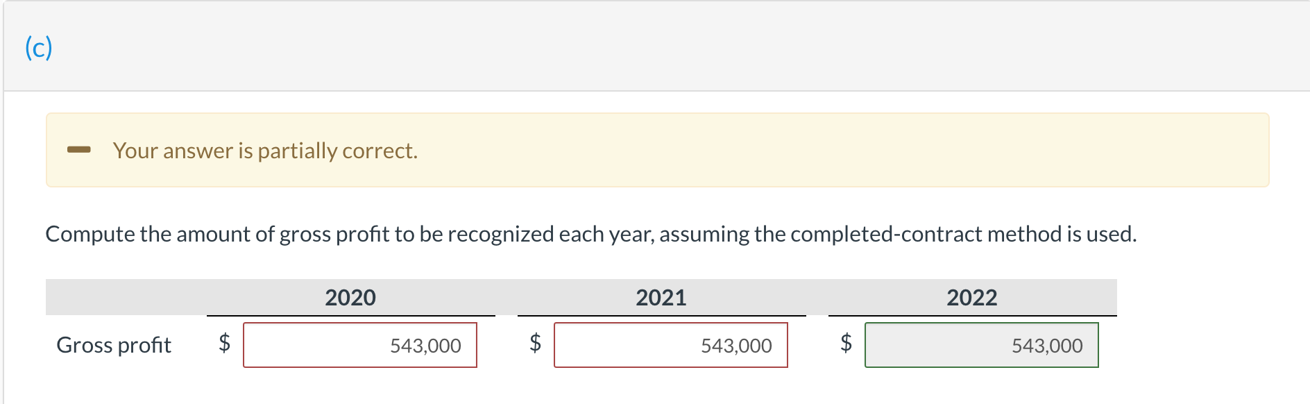 Solved During 2020, Oriole Company started a construction | Chegg.com