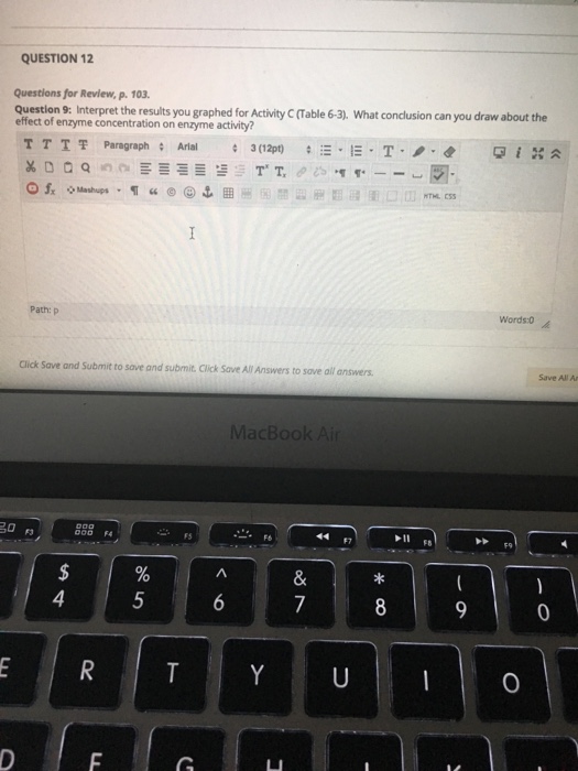 Solved QUESTION 12 Questions for Revlew, p. 103. effect of | Chegg.com