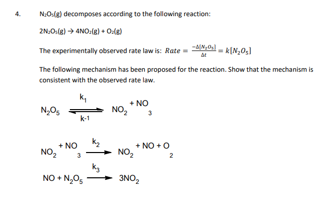 Solved Struggling To Understand What The Rate Determining