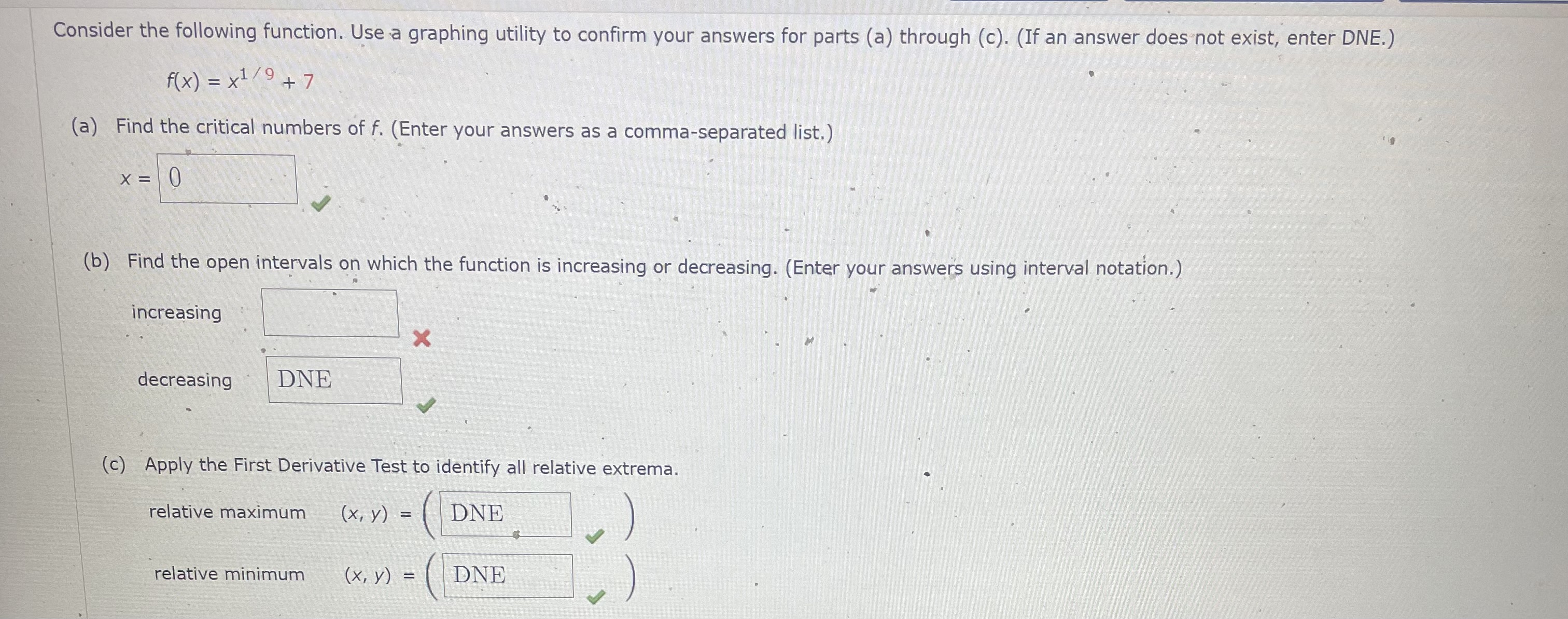 Solved Consider the following function. Use a graphing | Chegg.com