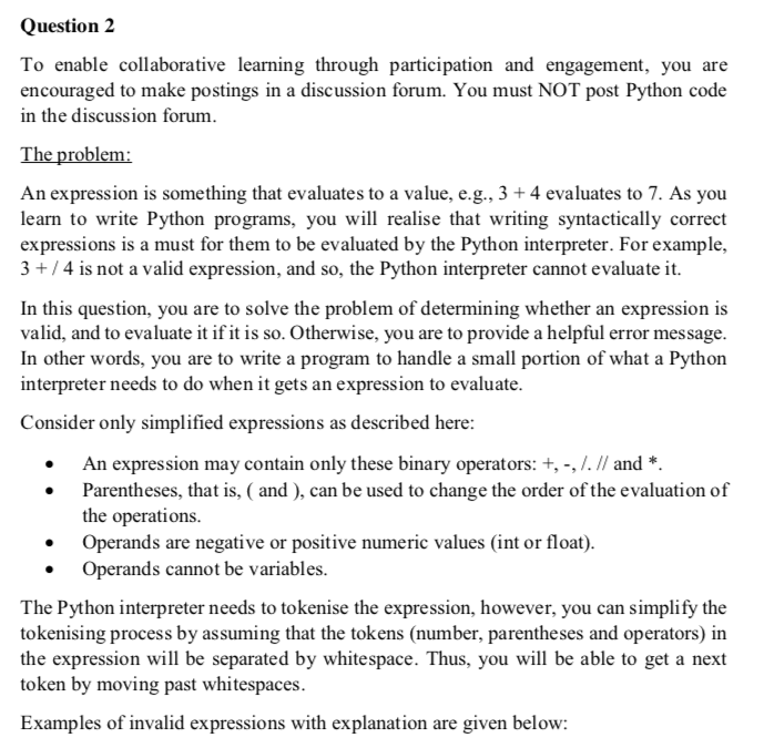 Solved Question 2 To enable collaborative learning through | Chegg.com