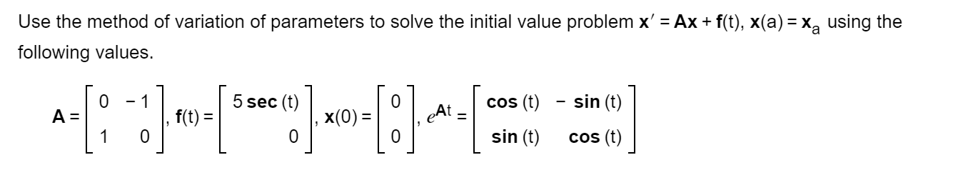 Question content area topPart 1Use the method of | Chegg.com